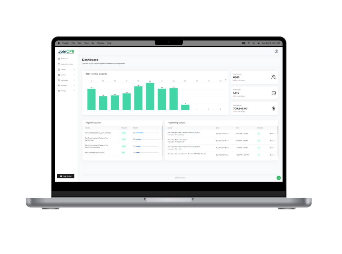 JoinCPR | CPR Class Registration Software | CPR Class Management